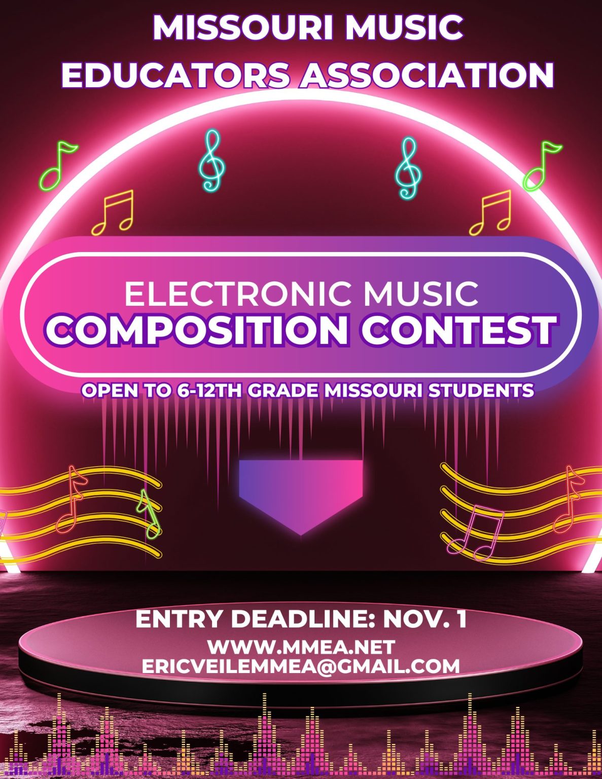 2025-2026 | MMEA Electronic Composition Contest | Flyer – MMEA